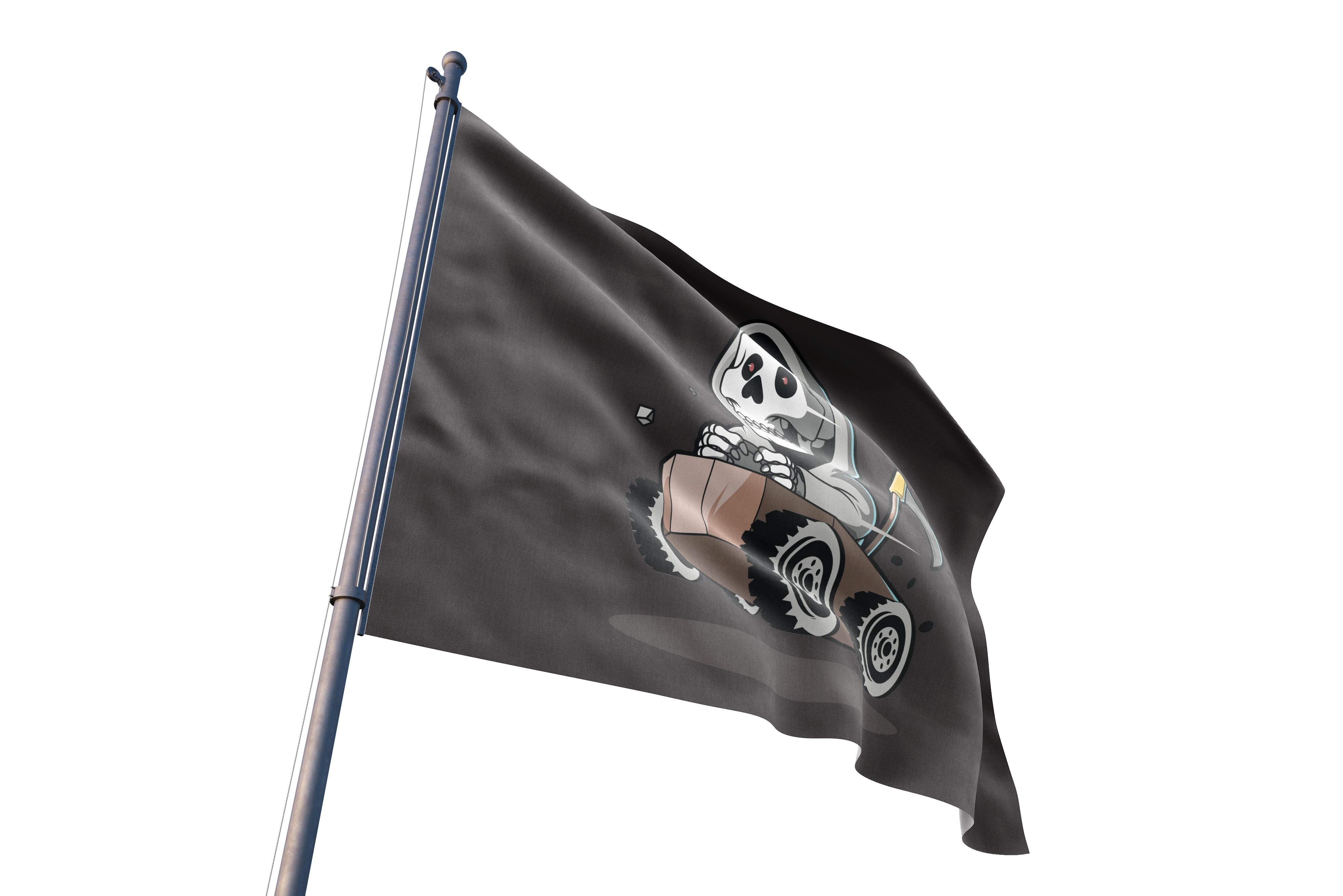 Racing Reaper Boy Flag – HighViz Flag Co.